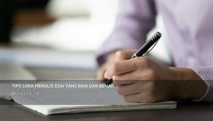 Cara Menulis Esai Yang Baik Dan Benar Dengan Cepat Sesuai Yang Anda ...